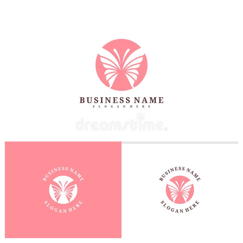 Butterfly Logo Template, Creative Butterfly Logo Design Vector Stock ...