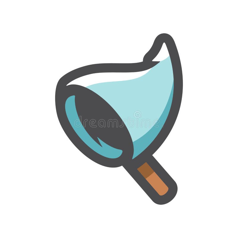 Butterfly Net Tool Vector Icon Cartoon Illustration. Stock Vector ...