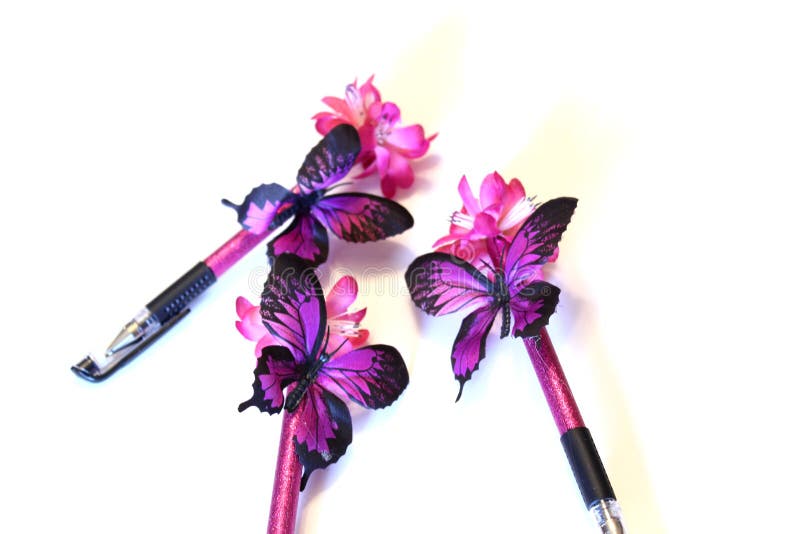 Butterfly Pens 1 Picture. Image: 84930238