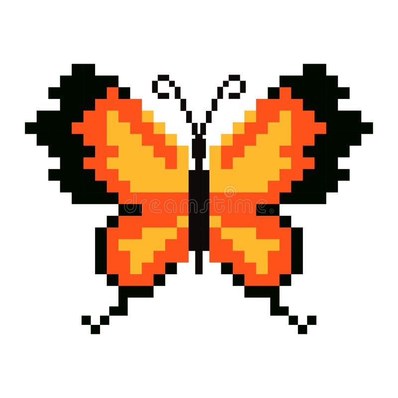 8bit Butterfly Stock Illustrations – 21 8bit Butterfly Stock ...