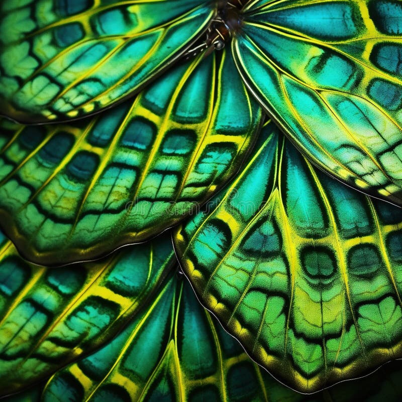 Butterfly s wing texture stock illustration. Illustration of generative ...