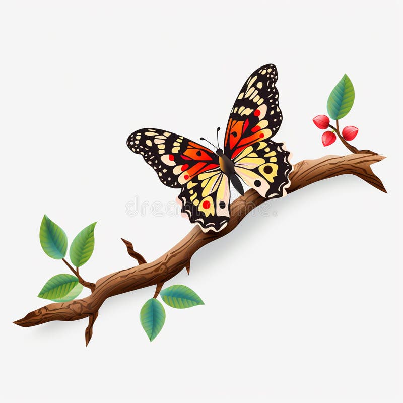 Butterfly science project stock illustration. Illustration of freedom ...