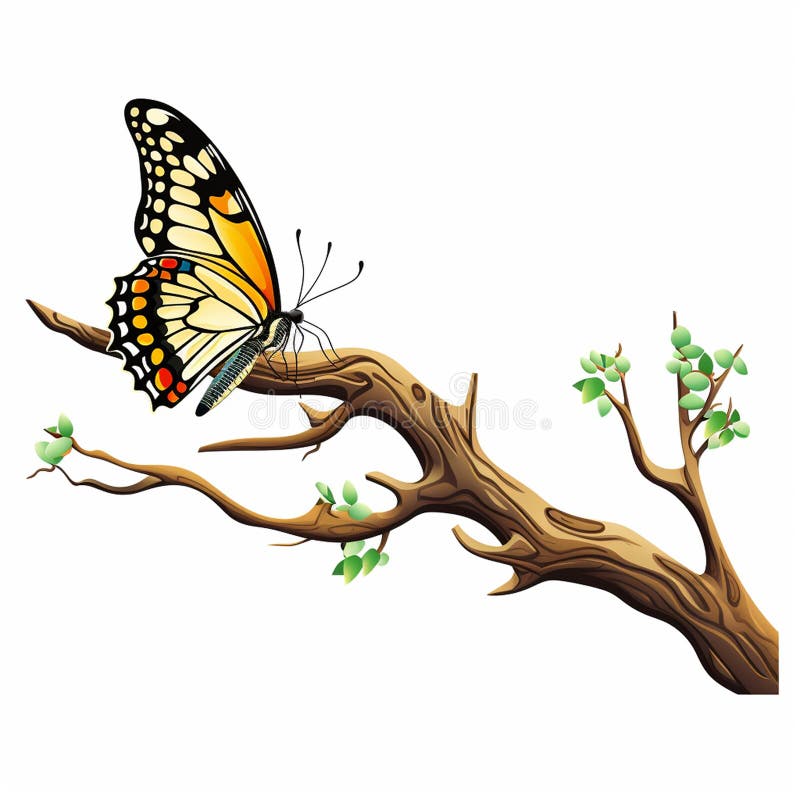 Butterfly science project stock illustration. Illustration of ...