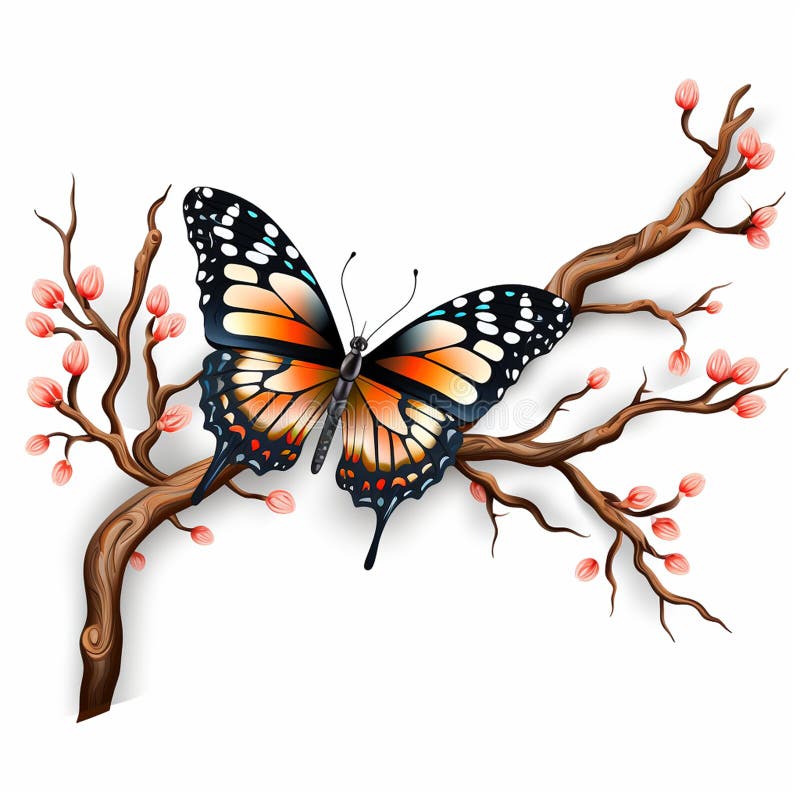 Butterfly science project stock illustration. Illustration of birdwing ...