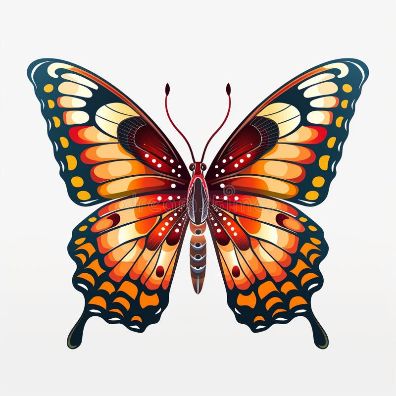 Butterfly science project stock vector. Illustration of flying - 304388035