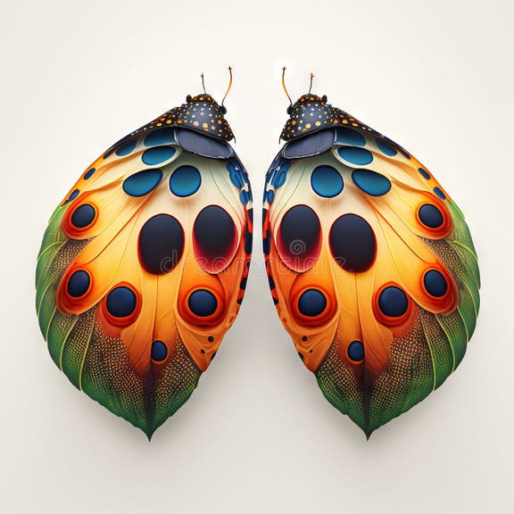A Butterfly Shaped Object with a Large Wing and a Smaller Wing on Top ...