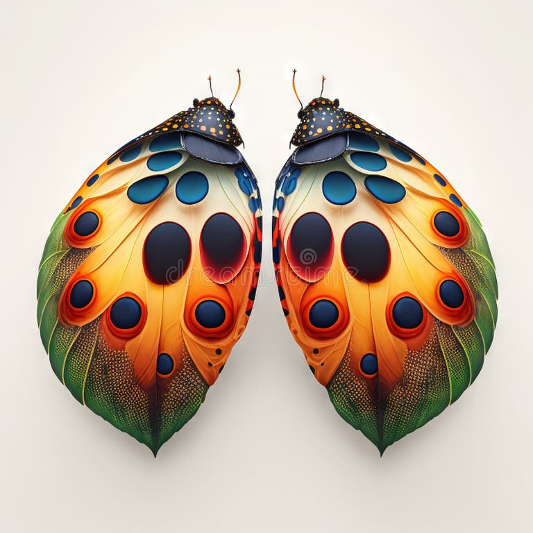 A Butterfly Shaped Object with a Large Wing and a Smaller Wing on Top ...
