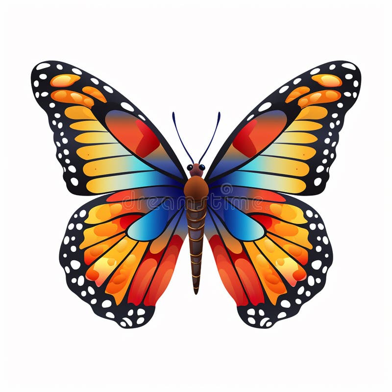 Butterfly stream stock illustration. Illustration of insect - 294752551