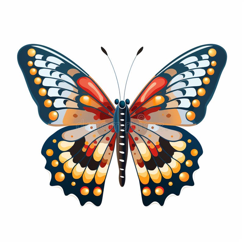 Butterfly symbol stock illustration. Illustration of freedom - 295494808