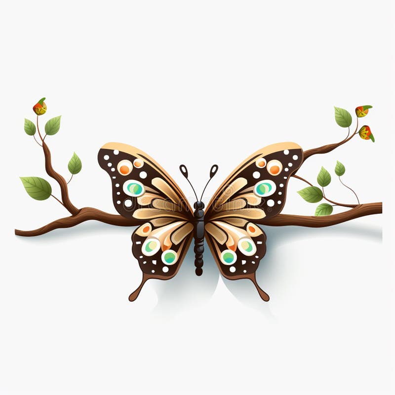 A Butterfly Symbolism of Change Hope and Transformation Stock Image ...