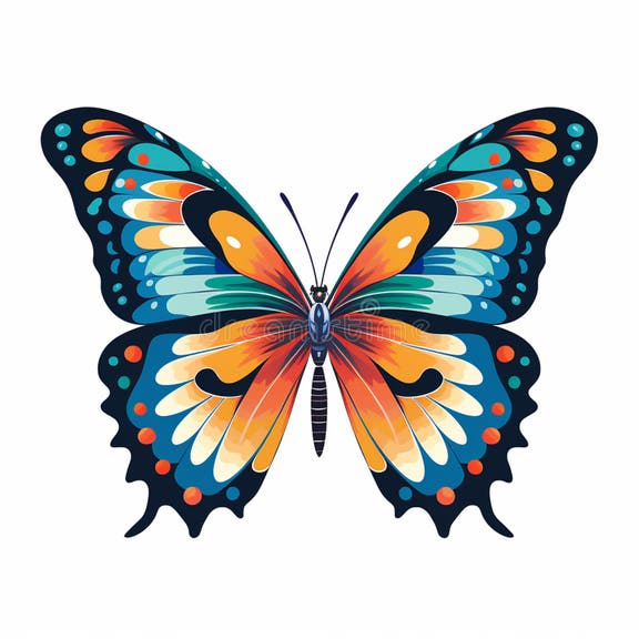Butterfly Symbolism a Creature that Represents Many Things Stock ...