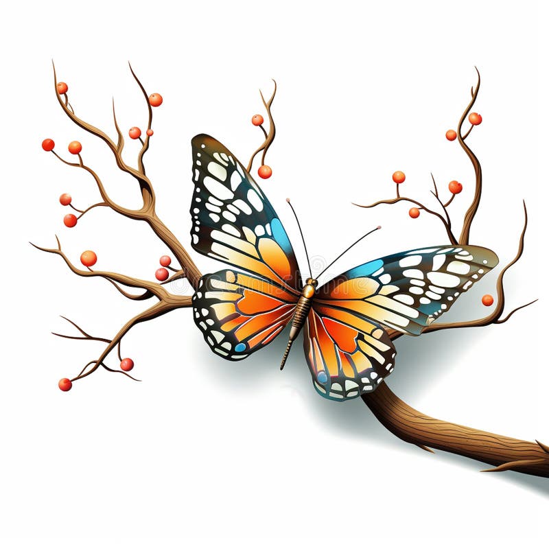 Butterfly Symbolism a Creature that Represents Many Things Stock ...