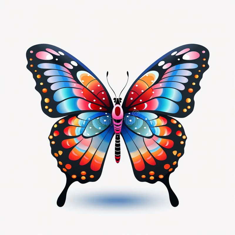 Butterfly symbolism stock illustration. Illustration of birdwing ...