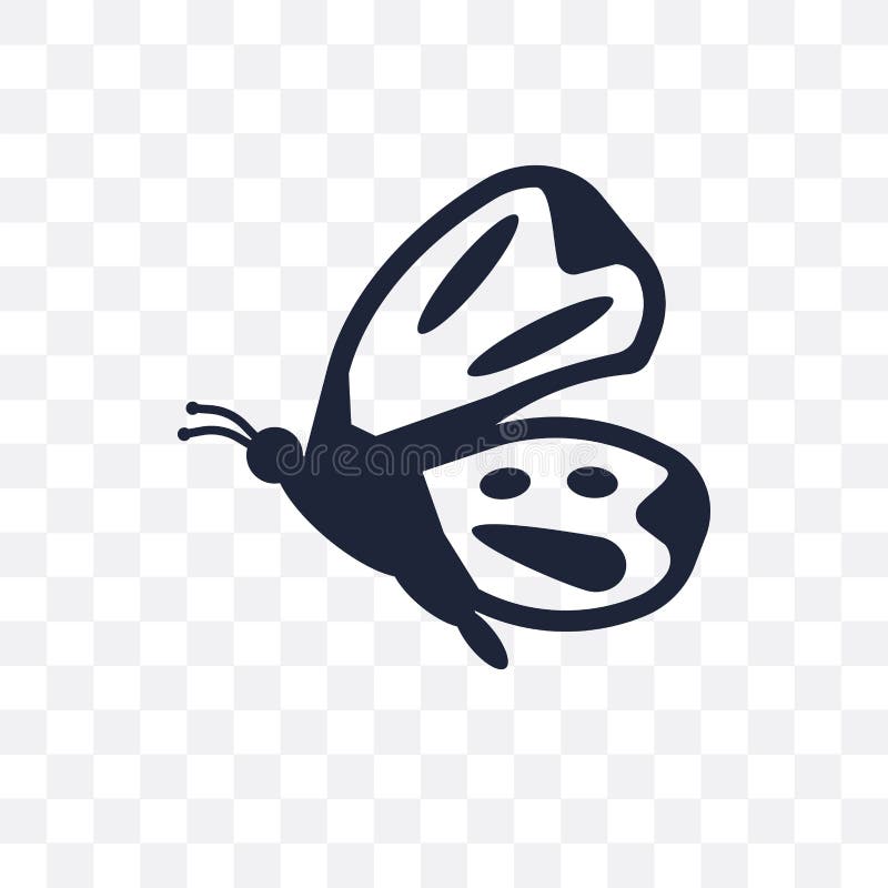 Butterfly Transparent Icon. Butterfly Symbol Design from Animals Stock ...