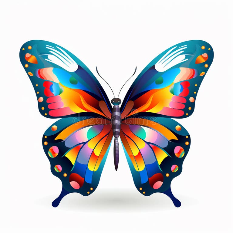 A Butterfly Website Design that Will Make a Good First Impression Stock ...