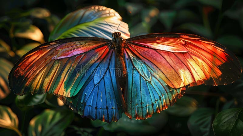 Butterfly Wings that Can Change Color Depending on Its Environment ...