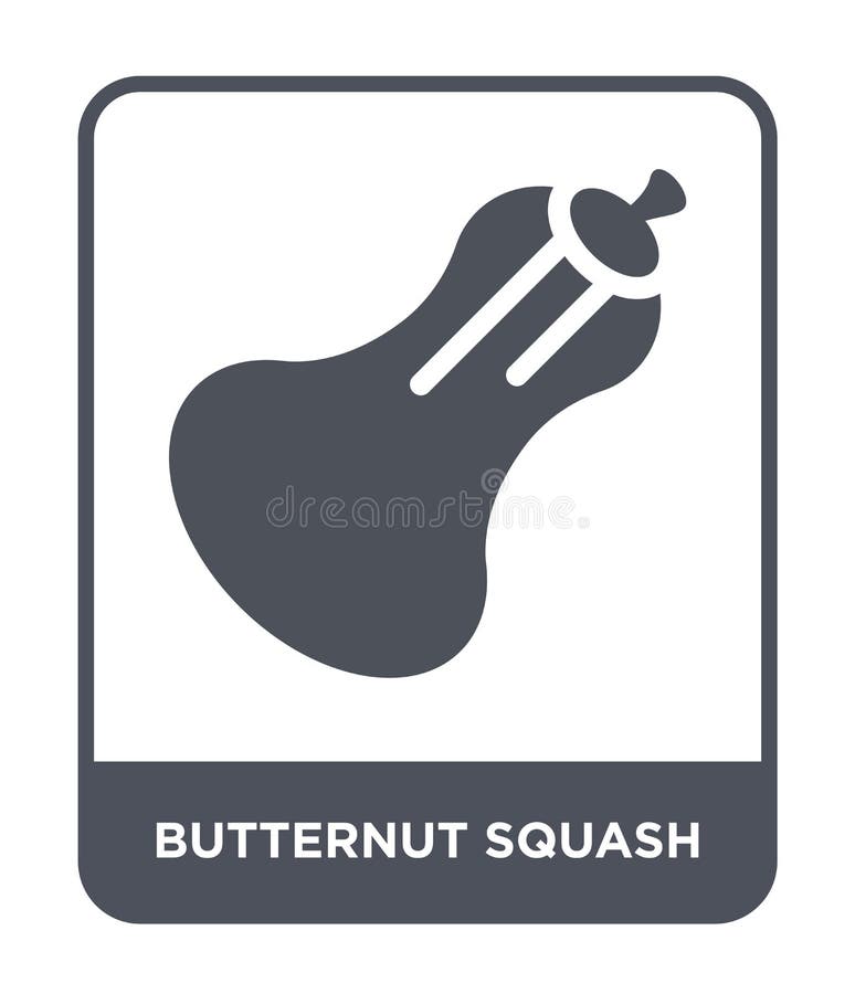 Butternut Squash Icon In Trendy Design Style. Butternut Squash Icon ...