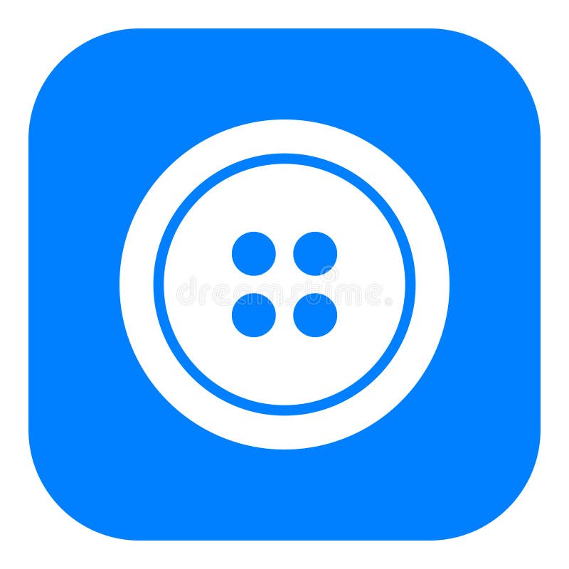 Button and app icon stock vector. Illustration of button - 244957464