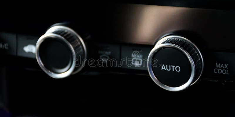 Button Automatically Adjust the Air Conditioning Temperature in a ...