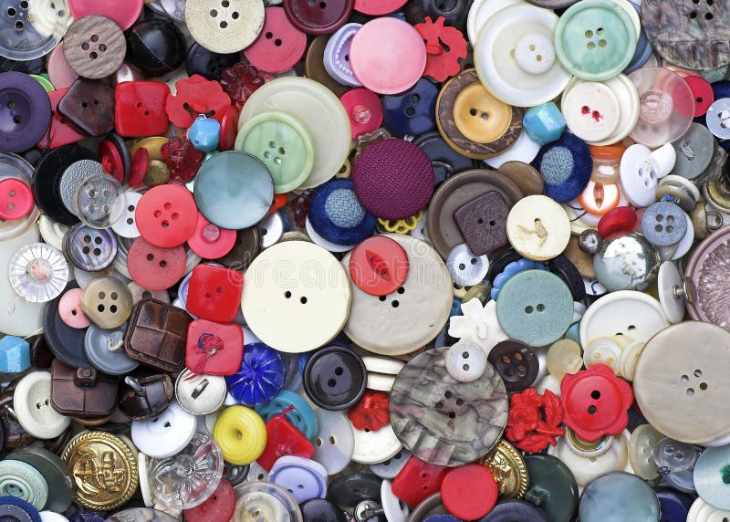 Antique Buttons stock image. Image of fastening, fastenings - 4051751