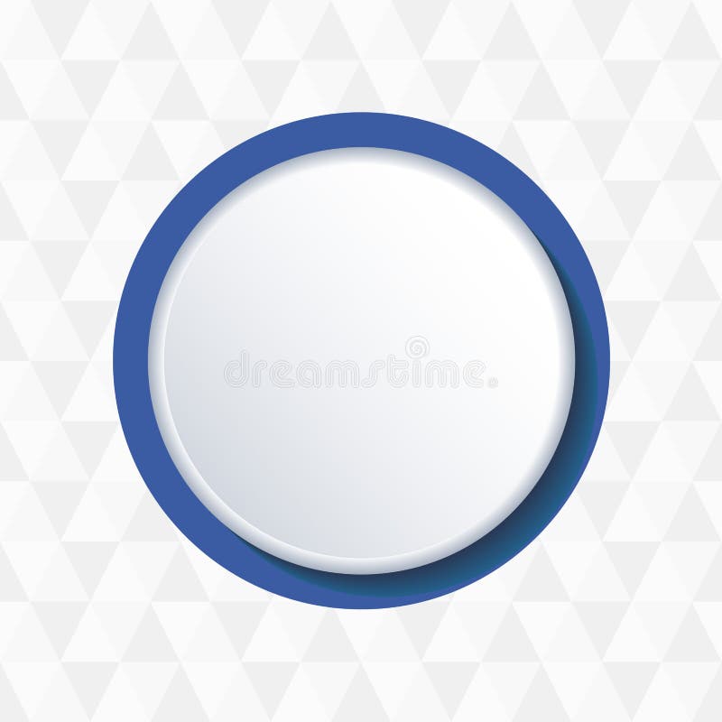Button or Badge Template. Vector Illustration Stock Vector ...