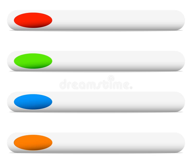 Button or Banner Elements. Colorful Label, Tag for Your Messages Stock ...