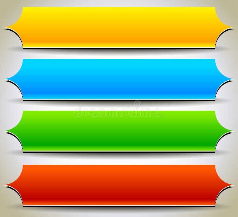 rectangle shape banner