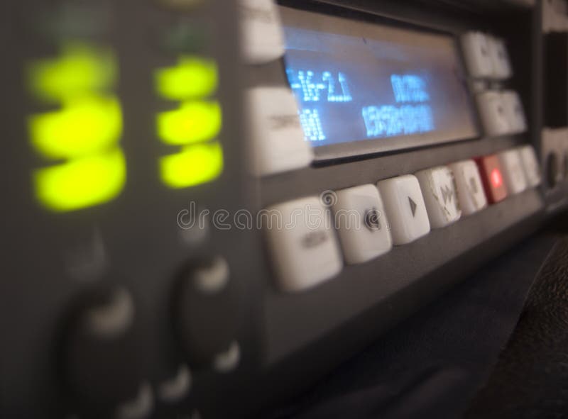 Button on the Control Panel Stock Image - Image of control, mixing ...