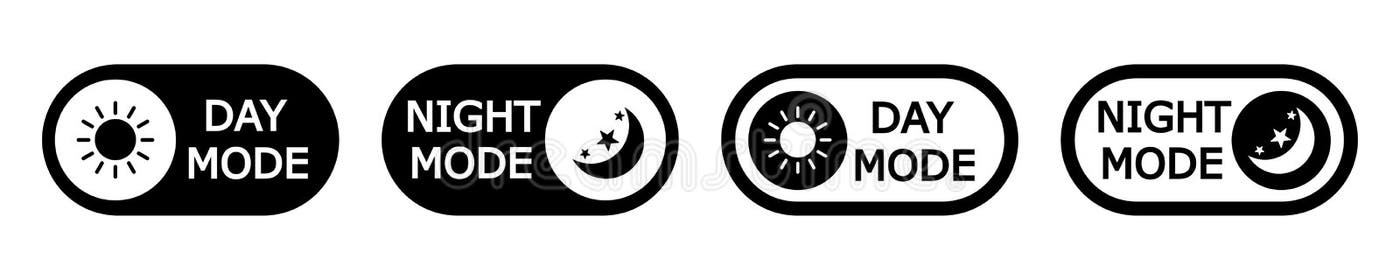 Night Day Switch Toggle Icon Stock Illustrations – 448 Night Day Switch ...