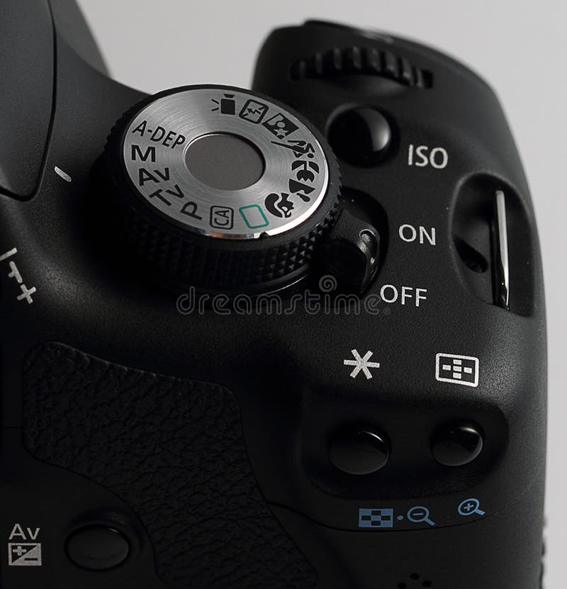 Button on digital camera stock image. Image of dial, display - 18649971