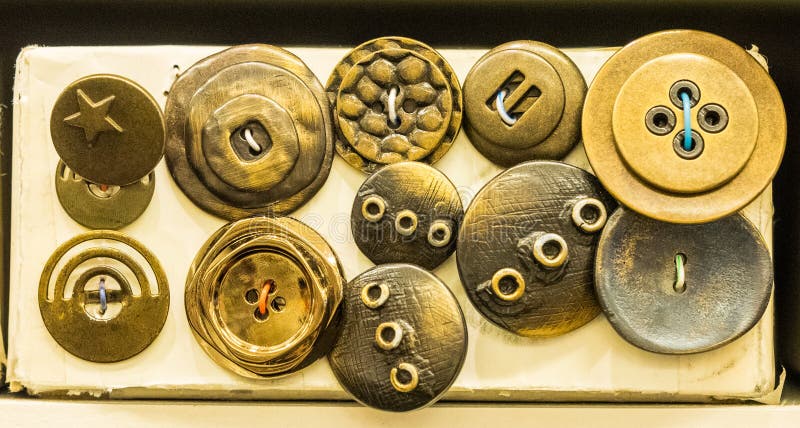 Button display stock photo. Image of trim, retail, button - 83672780