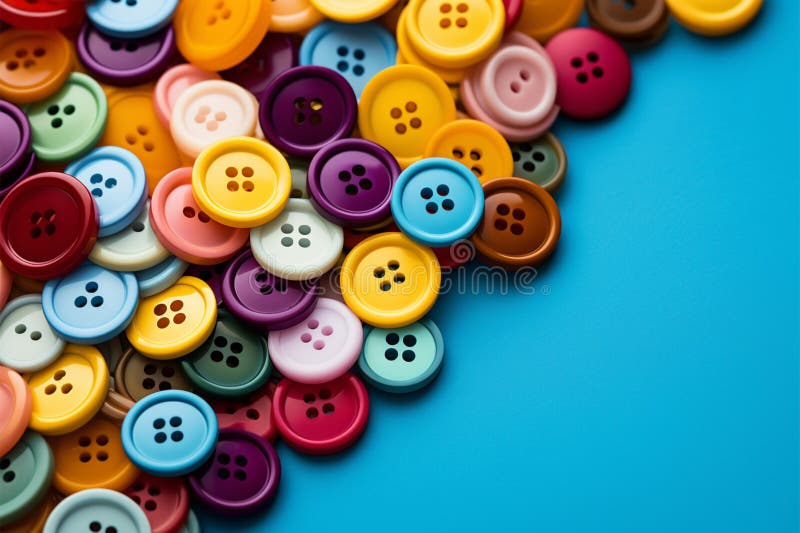 Button Diversity Multicolored Sewing Buttons, Perfect for Textile ...