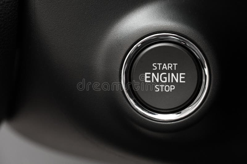 Button Engine Start Stop. Button on and Off the Engine.Key less Go ...