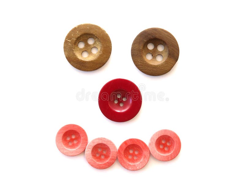 Button Face stock photo. Image of buttonhole, color, white - 18101622