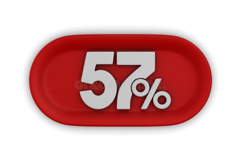 Fifty-seven College Number 57 Stock Illustration - Illustration of ...