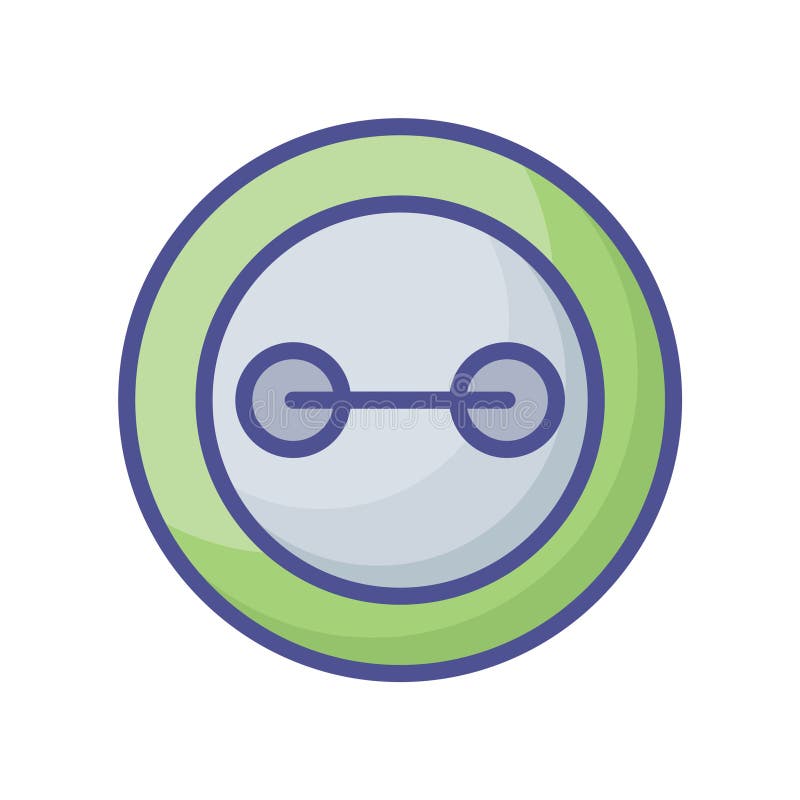 Button Fill Inside Vector Icon Which Can Easily Modify or Edit Stock ...