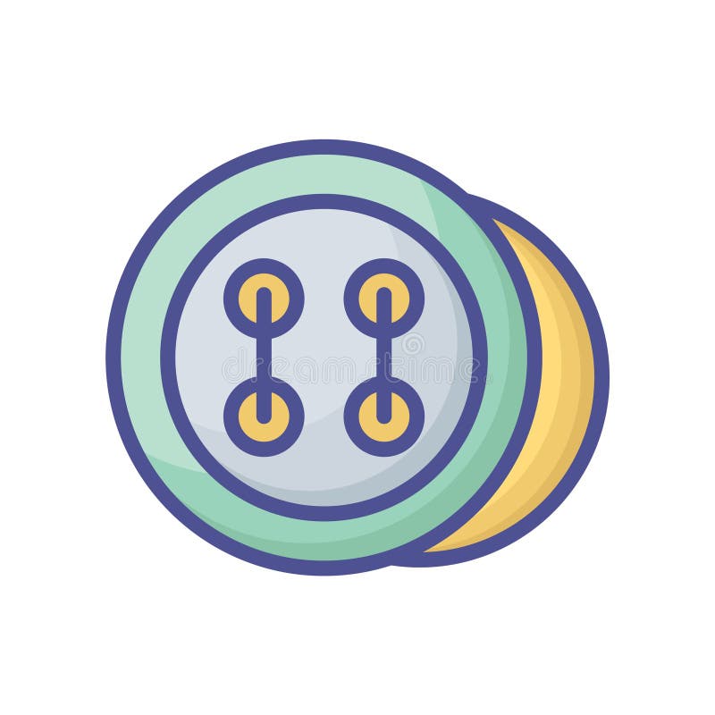 Button Fill Inside Vector Icon Which Can Easily Modify or Edit Stock ...