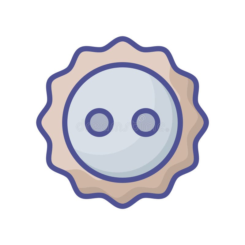 Button Fill Inside Vector Icon Which Can Easily Modify or Edit Stock ...