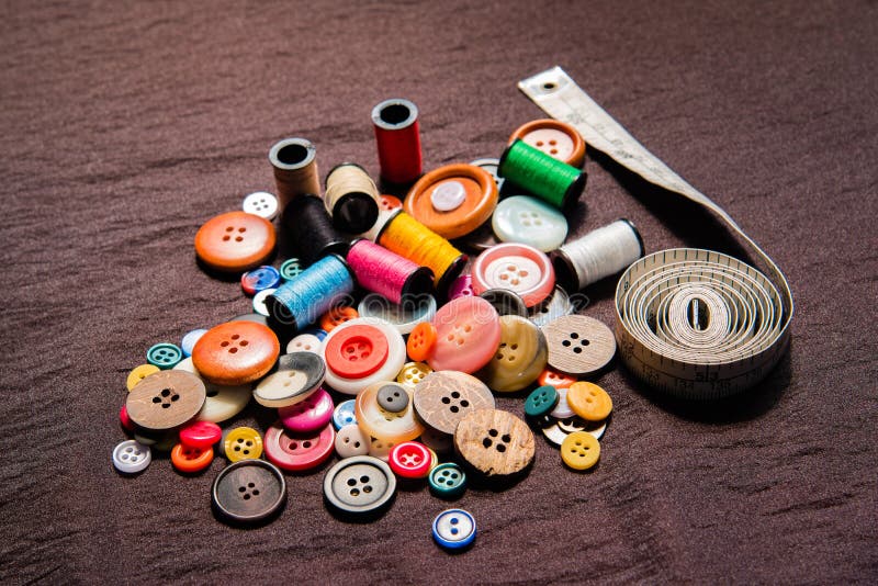Button for garment stock image. Image of dressmaking - 73375143