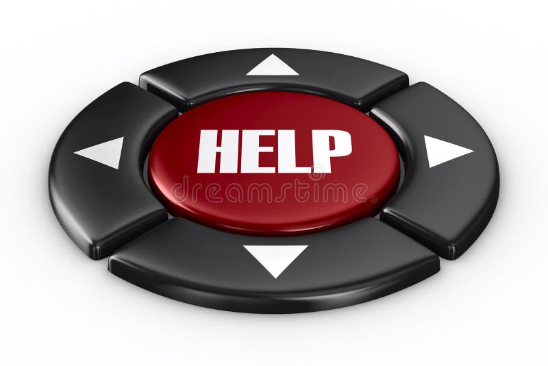 Help Button stock vector. Illustration of icon, gray - 22458999