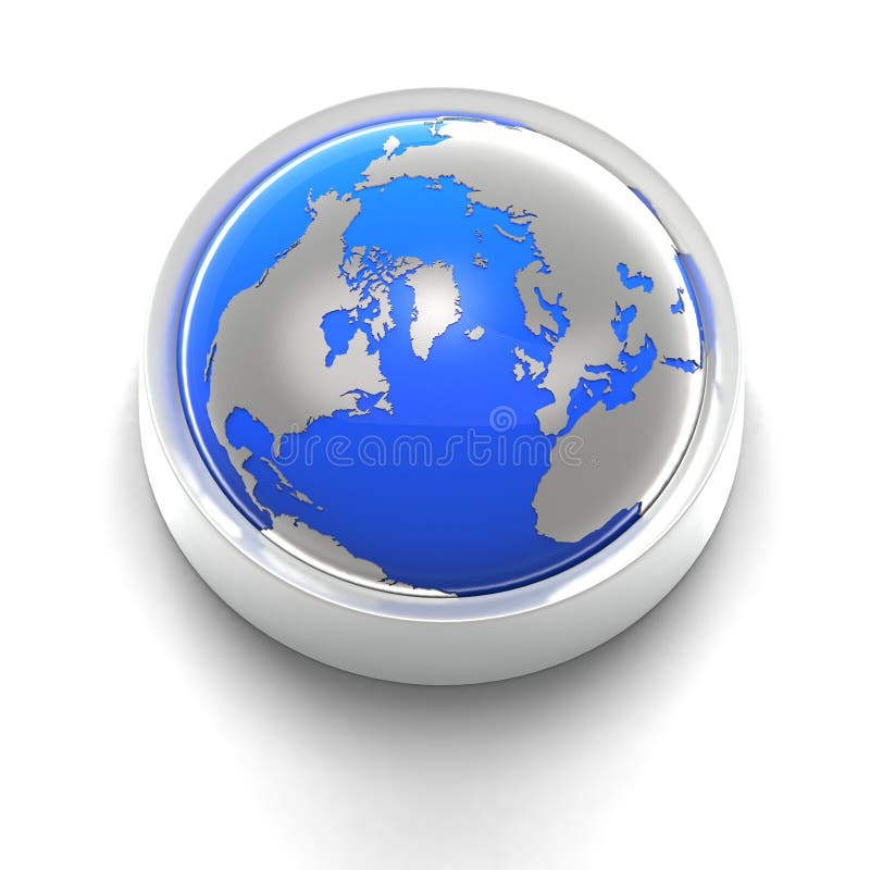 Blue Earth stock illustration. Illustration of aura, earth - 1984838