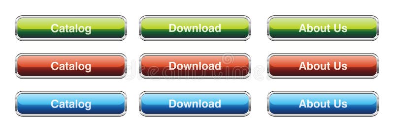 Download Button stock vector. Illustration of button - 123838966