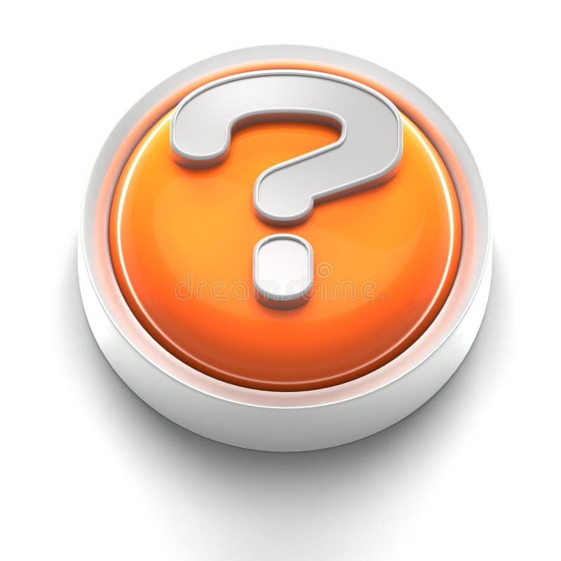 Button Icon: Question stock illustration. Illustration of circle - 17212128
