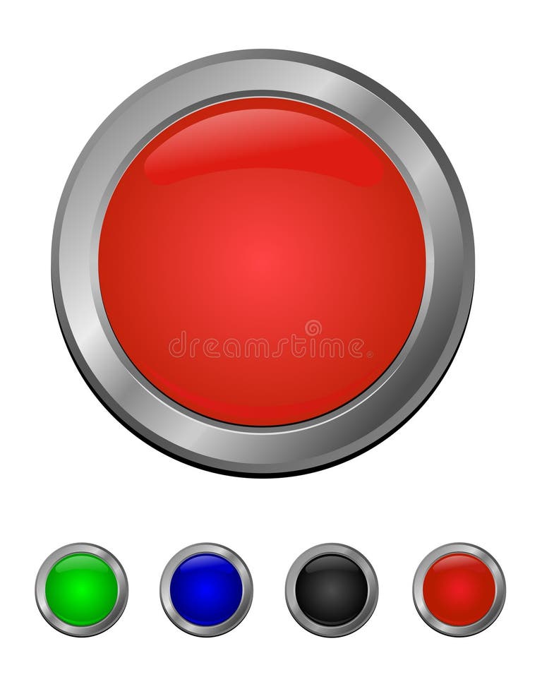 Computer Button Icon Set Stock Illustrations – 218,790 Computer Button ...