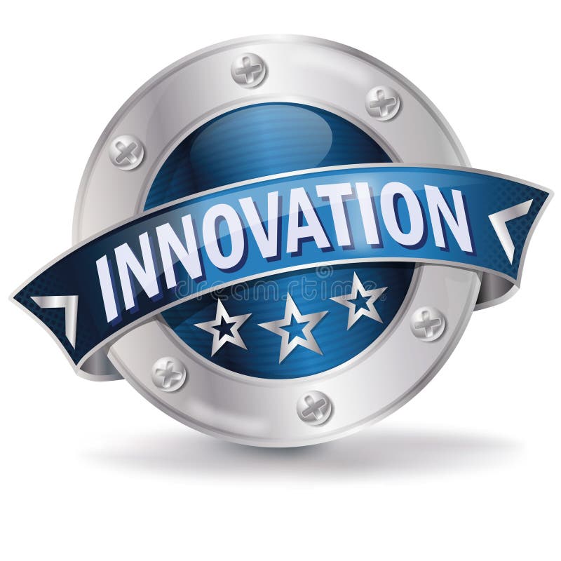 Button Innovation stock vector. Illustration of invention - 92198513