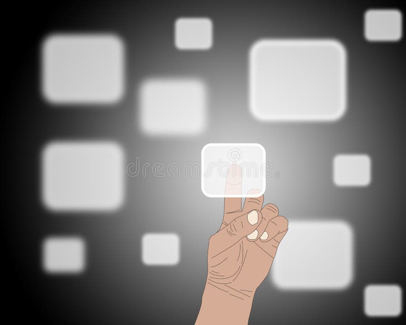 Button interface stock image. Image of interface, desktop - 32968743