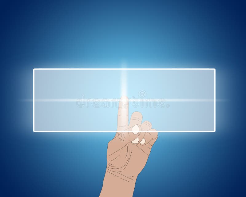 Button interface 07.07.13 stock illustration. Illustration of advanced ...