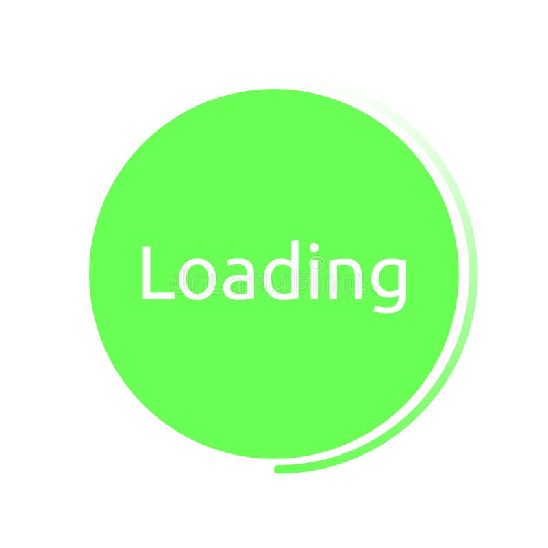 Button of Loadind. Green Button. Green Loading. Download. Web Working ...