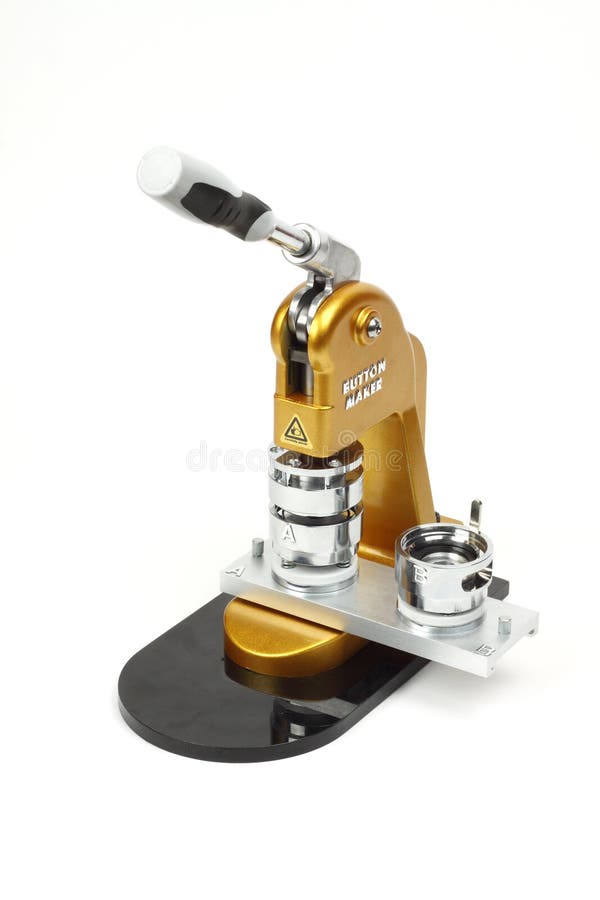 Button maker stock photo. Image of punch, mashine, tool - 27530228
