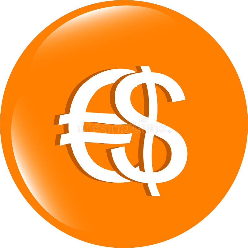 Button, Money Symbols, China and U.S.a. Flag for Trade War, Vector ...